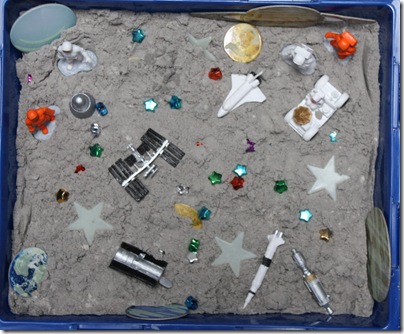 Totally Tots: What’s in the Tub? ~ Space Sensory Tub